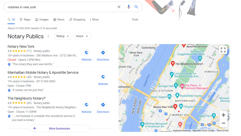 How Notaries can use Google Maps to Grow Their Business – Public Notary ...